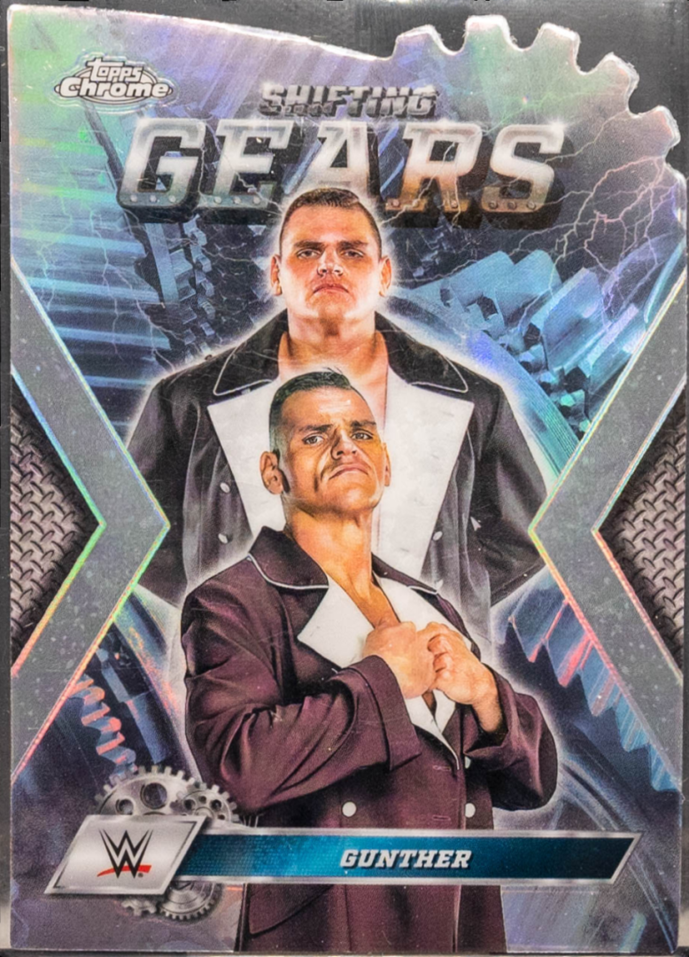 Gunther 2025 Topps Chrome WWE #SG-GT Shifting Gears Price Guide ...