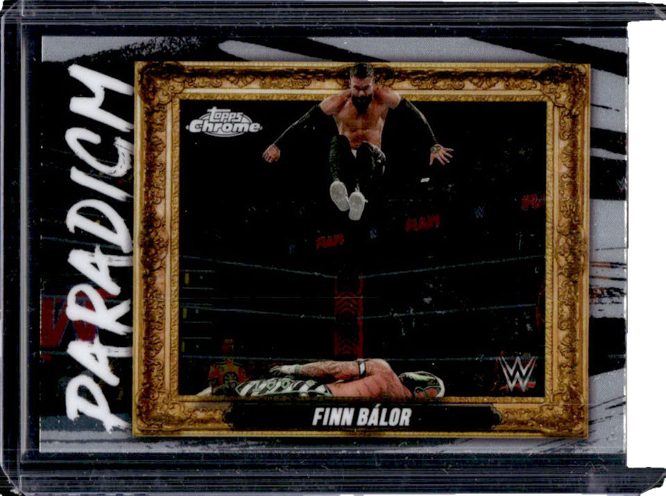 Finn Balor 2025 Topps Chrome WWE #PAR-FBL Paradigm Price Guide - Sports ...