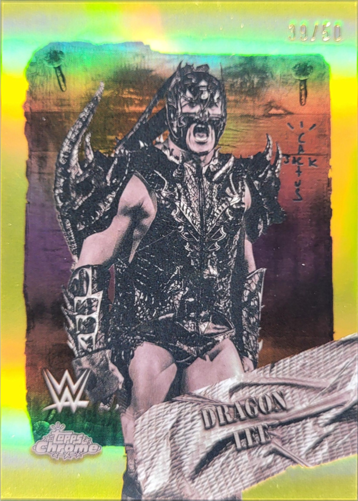 Dragon Lee 2025 Topps Chrome WWE x Cactus Jack #RDR-49 Rodeo Rebels ...