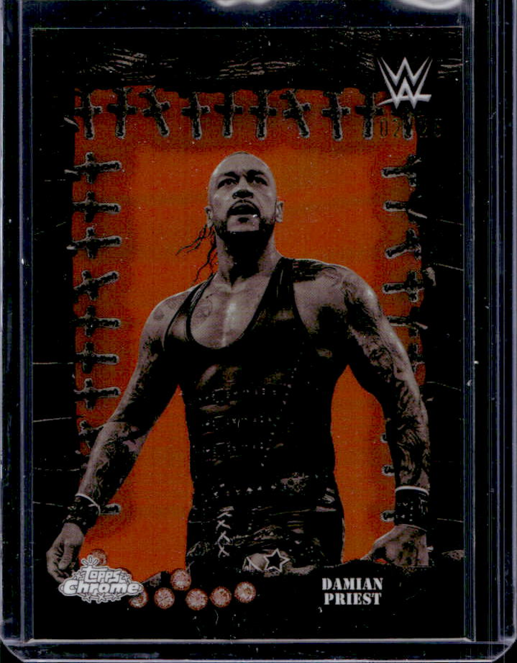 Damian Priest 2025 Topps Chrome WWE x Cactus Jack #FMP-5 Famed Phantoms ...