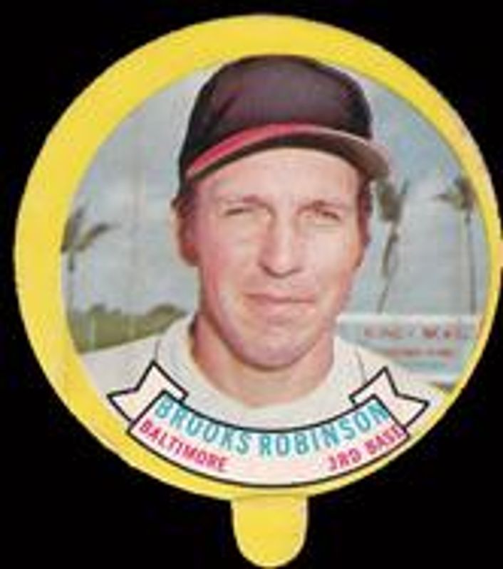 Brooks Robinson 1973 Topps Candy Lids Base Price Guide - Sports Card ...