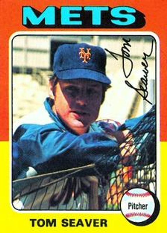 Tom Seaver 1975 Topps Mini #370 Base Price Guide - Sports Card Investor