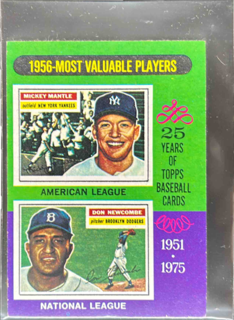 Don Newcombe / Mickey Mantle 1975 Topps Mini #194 Base Price Guide ...