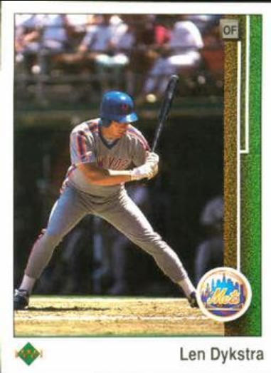 Lenny Dykstra 1989 Upper Deck #369 Base Price Guide - Sports Card Investor