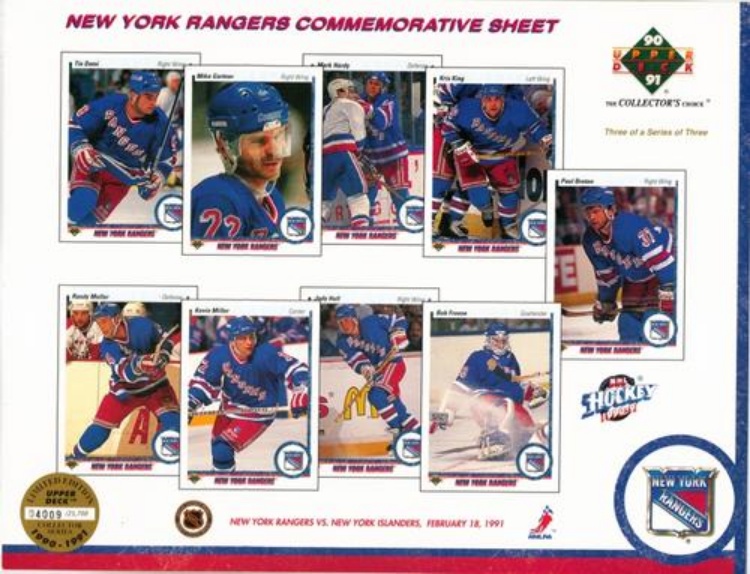 Bob Froese / Jody Hull / Kevin Miller / Kris King / Mark Hardy / Mike ...