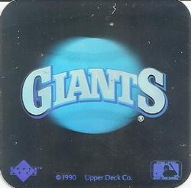 San Francisco Giants 1990 Upper Deck Team Logo Holograms Price Guide ...