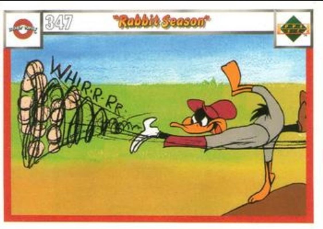 Calamity Jane / Rabbit Season 1990 Upper Deck Comic Ball #347-/-356 ...