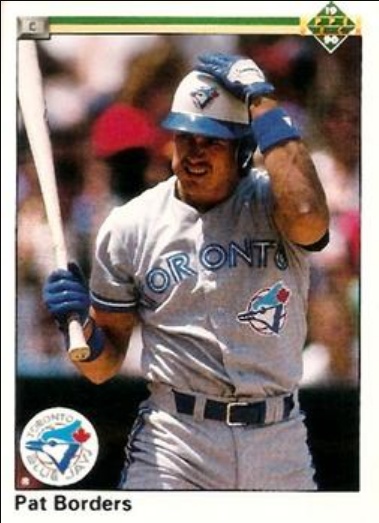 Pat Borders 1990 Upper Deck #113b Base Price Guide - Sports Card Investor