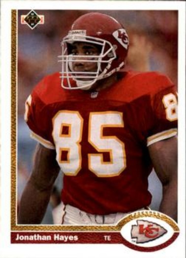 Jonathan Hayes Football Cards Price Guide - Sports Card Investor