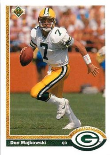 Don Majkowski 1991 Upper Deck #117 Base Price Guide - Sports Card Investor