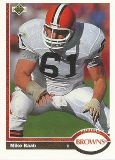 Mike Baab 1991 Upper Deck #306 Base Price Guide - Sports Card Investor