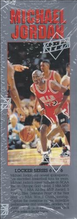 Michael Jordan 1991 Upper Deck #6 Locker Series Boxes: Michael Jordan ...
