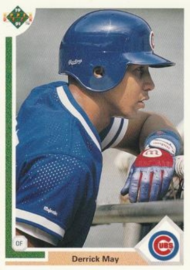 Derrick May 1991 Upper Deck #334c Base Price Guide - Sports Card Investor