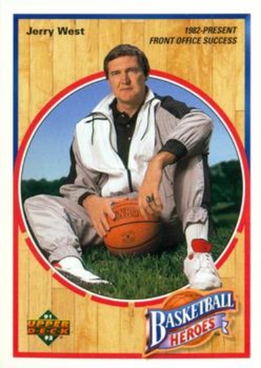 Jerry West 1991 Upper Deck #8 Basketball Heroes: Jerry West Price Guide ...