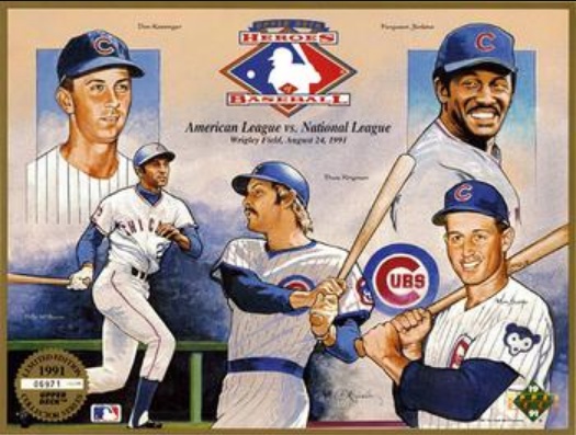 Dave Kingman / Don Kessinger / Fergie Jenkins / Ron Santo Baseball ...