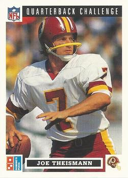Joe Theismann 1991 Upper Deck Domino's The Quarterbacks #44 Base Price ...