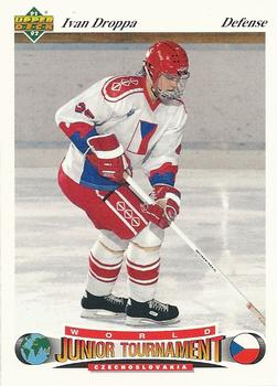 Ivan Droppa 1991 Upper Deck Czech World Juniors #98 Base Price Guide ...