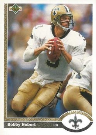 Bobby Hebert 1991 Upper Deck #44 Base Price Guide - Sports Card Investor