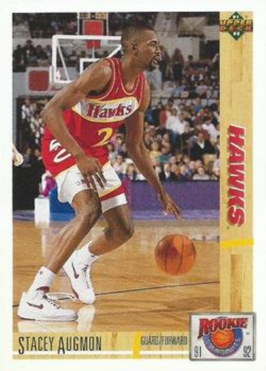 Stacey Augmon 1991 Upper Deck #R24 Rookie Standouts Price Guide ...