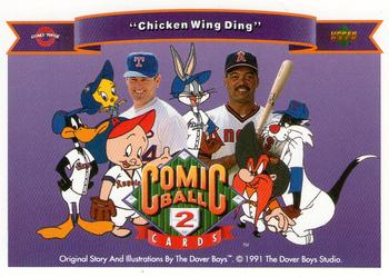 Chicken Wing Ding 1991 Upper Deck Comic Ball 2 #118 Base Price Guide ...