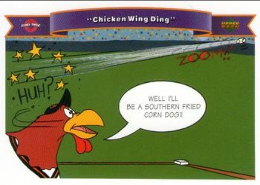 Chicken Wing Ding 1991 Upper Deck Comic Ball 2 #133 Base Price Guide ...