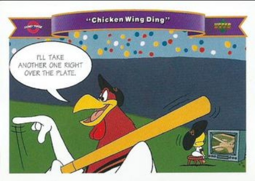 Chicken Wing Ding 1991 Upper Deck Comic Ball 2 #127 Base Price Guide ...