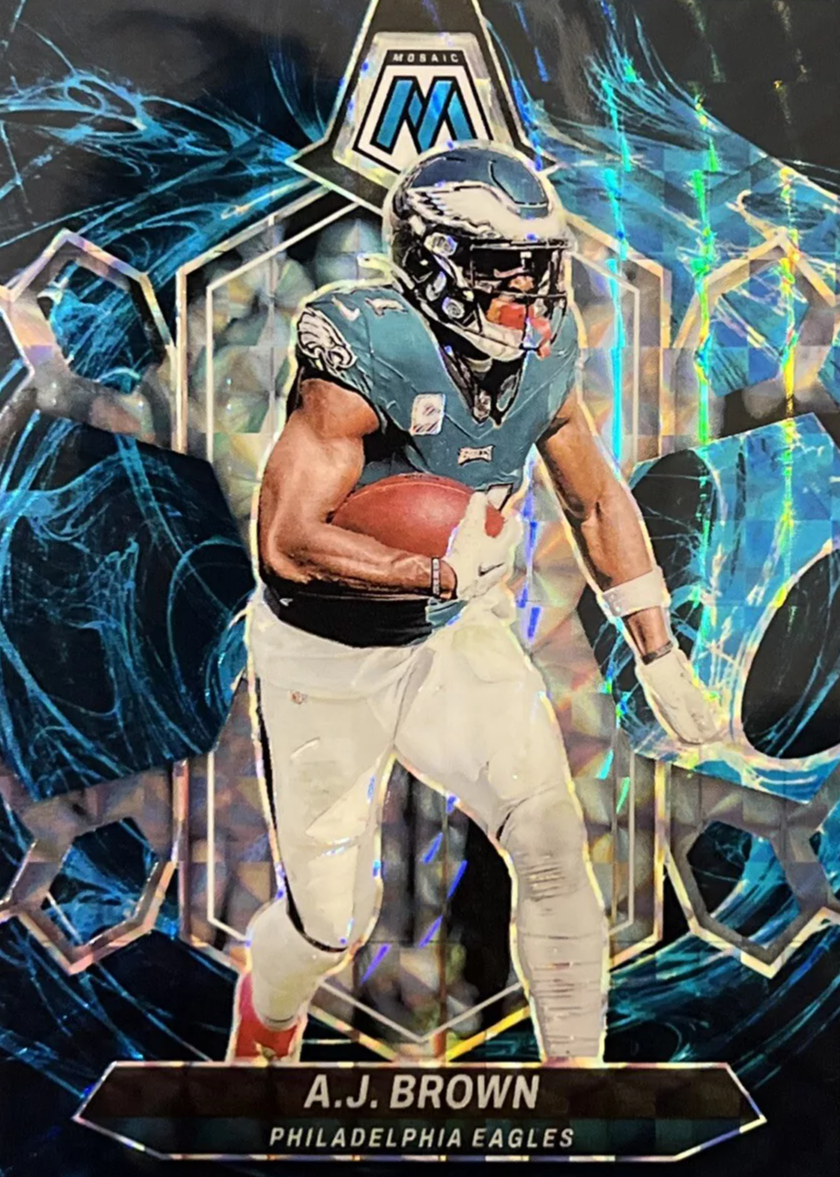 AJ Brown 2024 Mosaic #178 Genesis /(SSP) Price Guide - Sports Card Investor