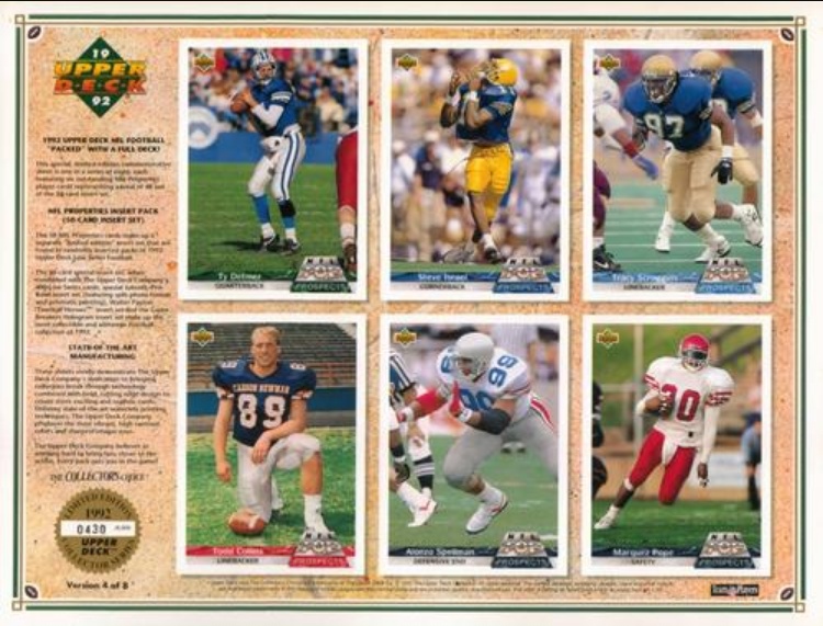 Alonzo Spellman / Marquez Pope / Steve Israel / Todd Collins / Tracy ...