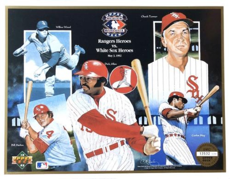 Bill Melton / Chuck Tanner / Dick Allen / Wilbur Wood Baseball Cards ...