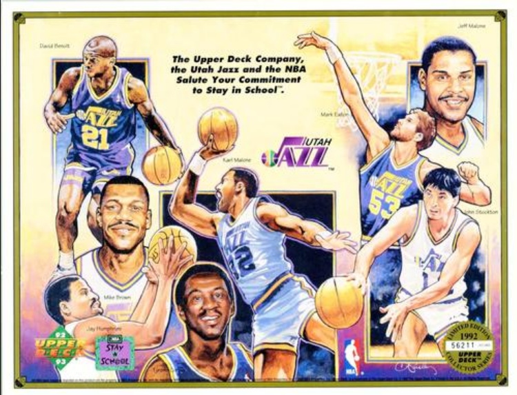 David Benoit / Jay Humphries / Jeff Malone / Karl Malone / Mark Eaton ...