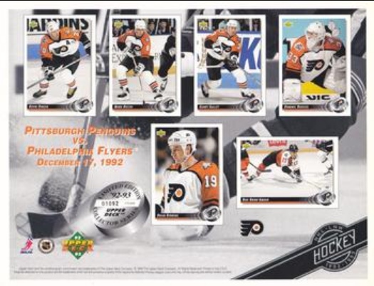 Brian Benning / Dominic Roussel / Garry Galley / Kevin Dineen / Mark ...