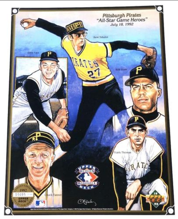 Bob Veale / Chuck Tanner / Elroy Face / Kent Tekulve Baseball Cards ...