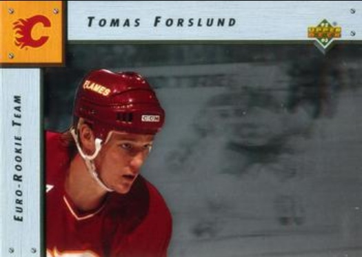 Tomas Forslund 1992 Upper Deck #ERT6 Euro Rookie Team Holograms Price ...