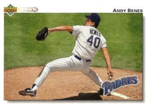 Andy Benes 1992 Upper Deck #323 Gold Hologram Price Guide - Sports Card ...