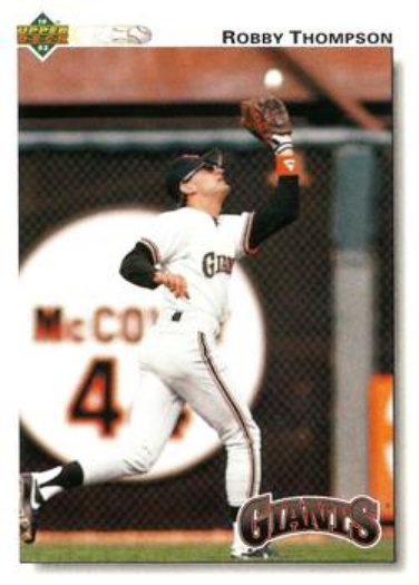 Robby Thompson 1992 Upper Deck #286 Gold Hologram Price Guide - Sports ...