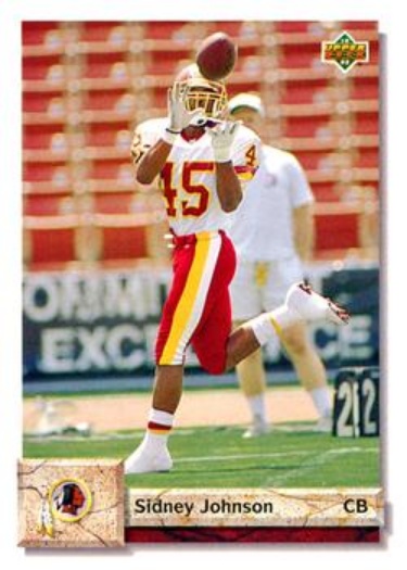 Sidney Johnson Football Cards Price Guide - Sports Card Investor