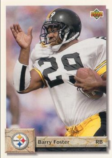 Barry Foster 1992 Upper Deck #57 Base Price Guide - Sports Card Investor