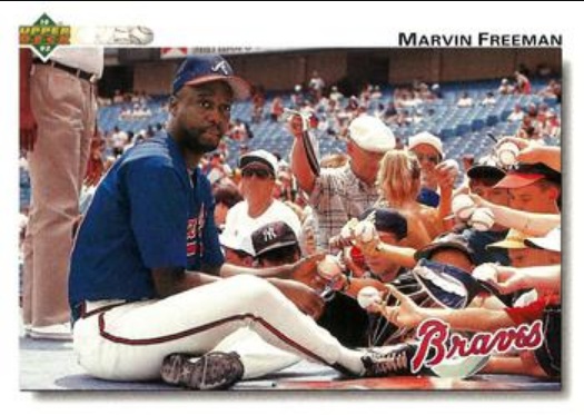 Marvin Freeman 1992 Upper Deck #491 Gold Hologram Price Guide - Sports ...