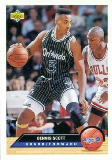 Dennis Scott 1992 Upper Deck McDonald's #OR8 Orlando Magic Price Guide ...