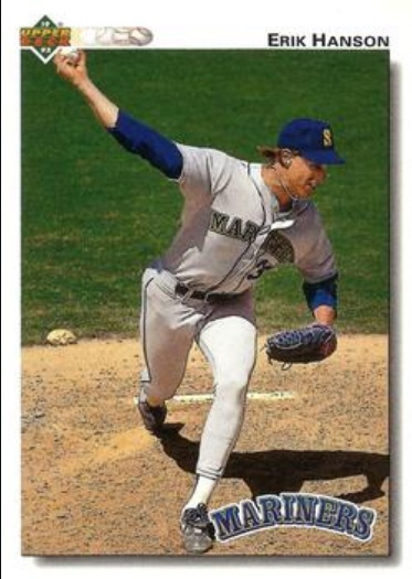 Erik Hanson 1992 Upper Deck #572 Gold Hologram Price Guide - Sports ...