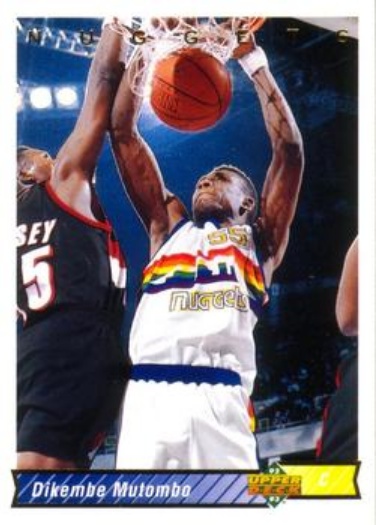 Dikembe Mutombo 1992 Upper Deck #255 Base Price Guide - Sports Card ...