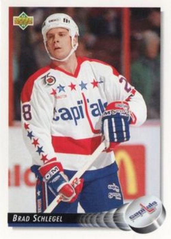 Brad Schlegel 1992 Upper Deck #101b Base Price Guide - Sports Card Investor