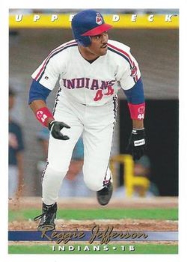 Reggie Jefferson 1993 Upper Deck #544 Base Price Guide - Sports Card ...