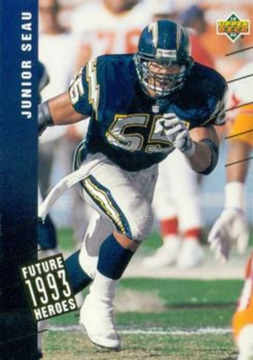Junior Seau 1993 Upper Deck #38 Future Heroes Price Guide - Sports Card ...