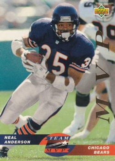 Neal Anderson 1993 Upper Deck #TM1 Team MVP Price Guide - Sports Card ...