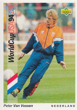Peter Van Vossen 1993 Upper Deck World Cup Preview (English/German) #31 ...