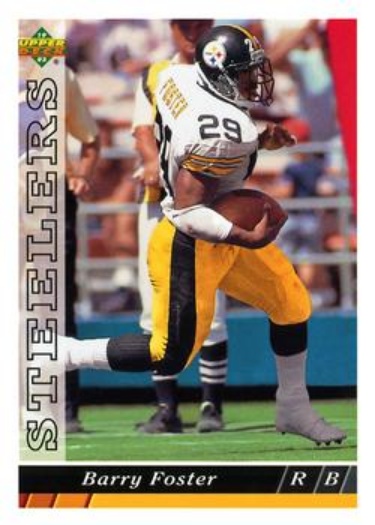 Barry Foster 1993 Upper Deck #345 Base Price Guide - Sports Card Investor