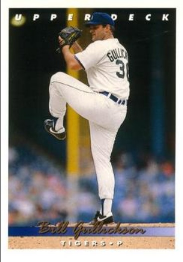 Bill Gullickson 1993 Upper Deck #398 Gold Hologram Price Guide - Sports ...
