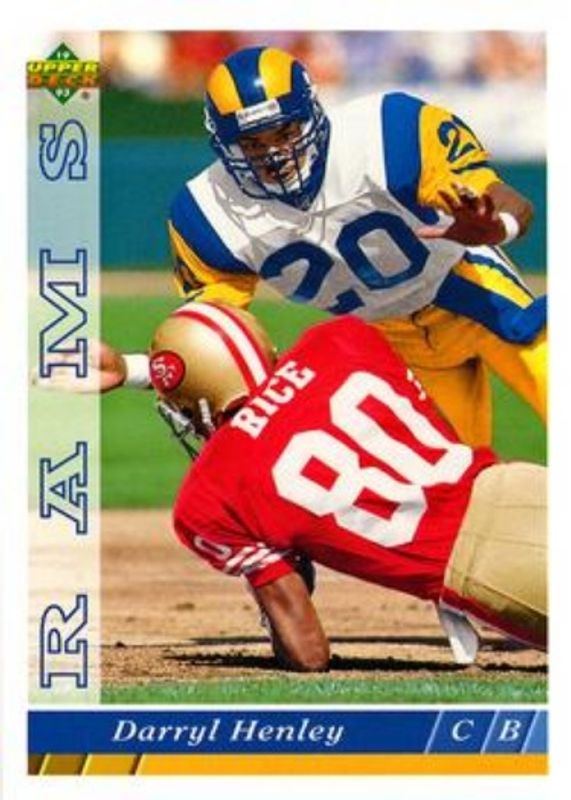 Darryl Henley 1993 Upper Deck #470 Base Price Guide - Sports Card Investor