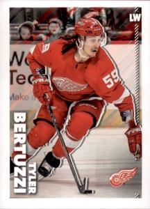 Tyler Bertuzzi 2022 Topps NHL Sticker Collection #177 Base Price Guide ...